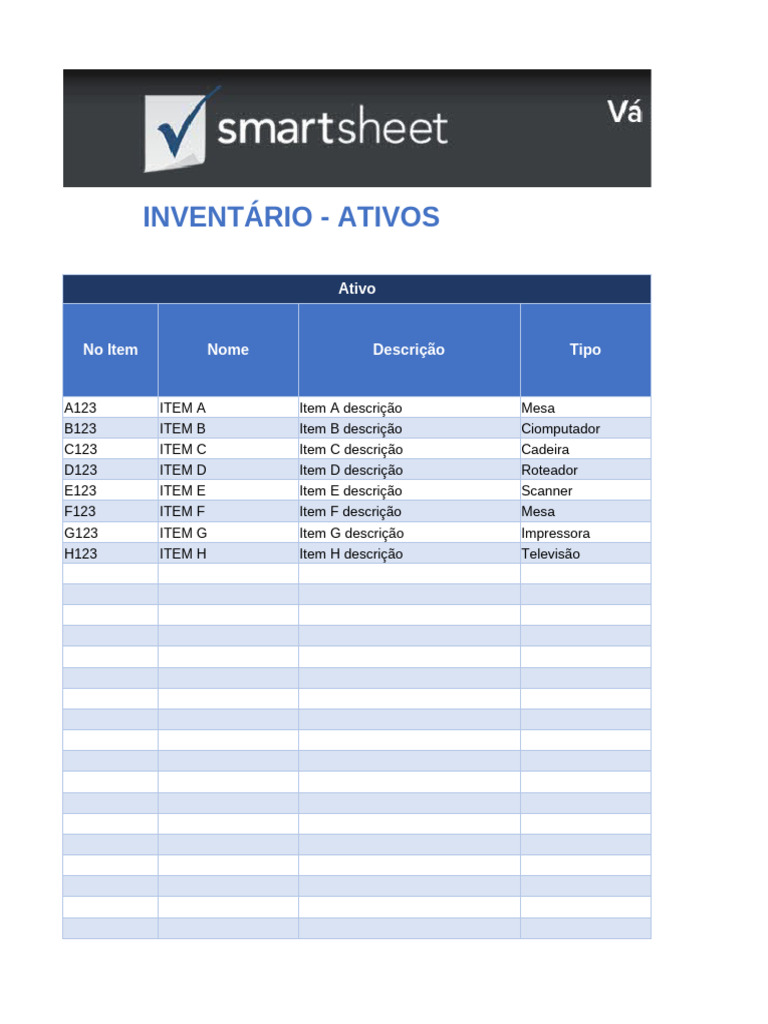 4 Asset Tracking Template PT1 | PDF
