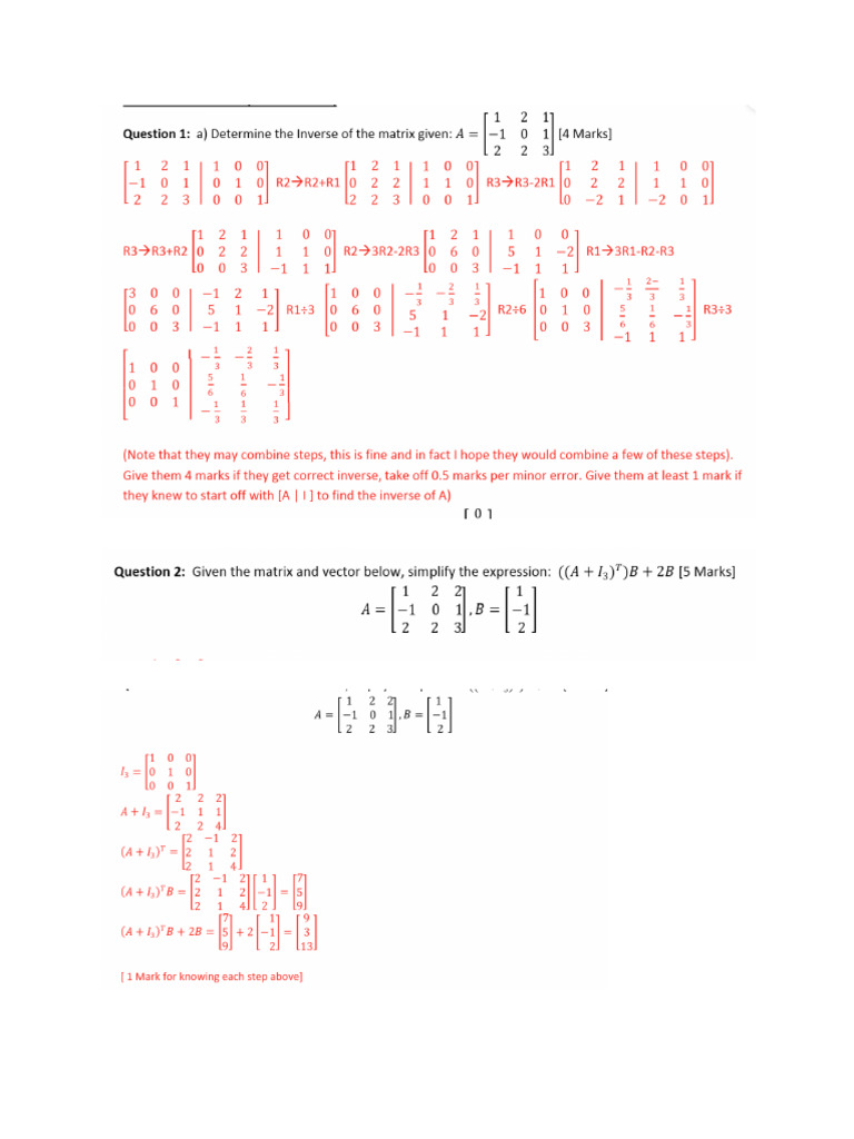 Final Solutions | PDF