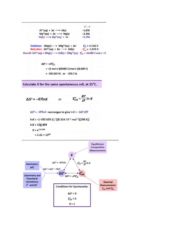 Chem Redox calculations | PDF