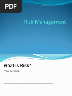 The Orange Book: Risk Management Guide | PDF | Risk | Risk Management