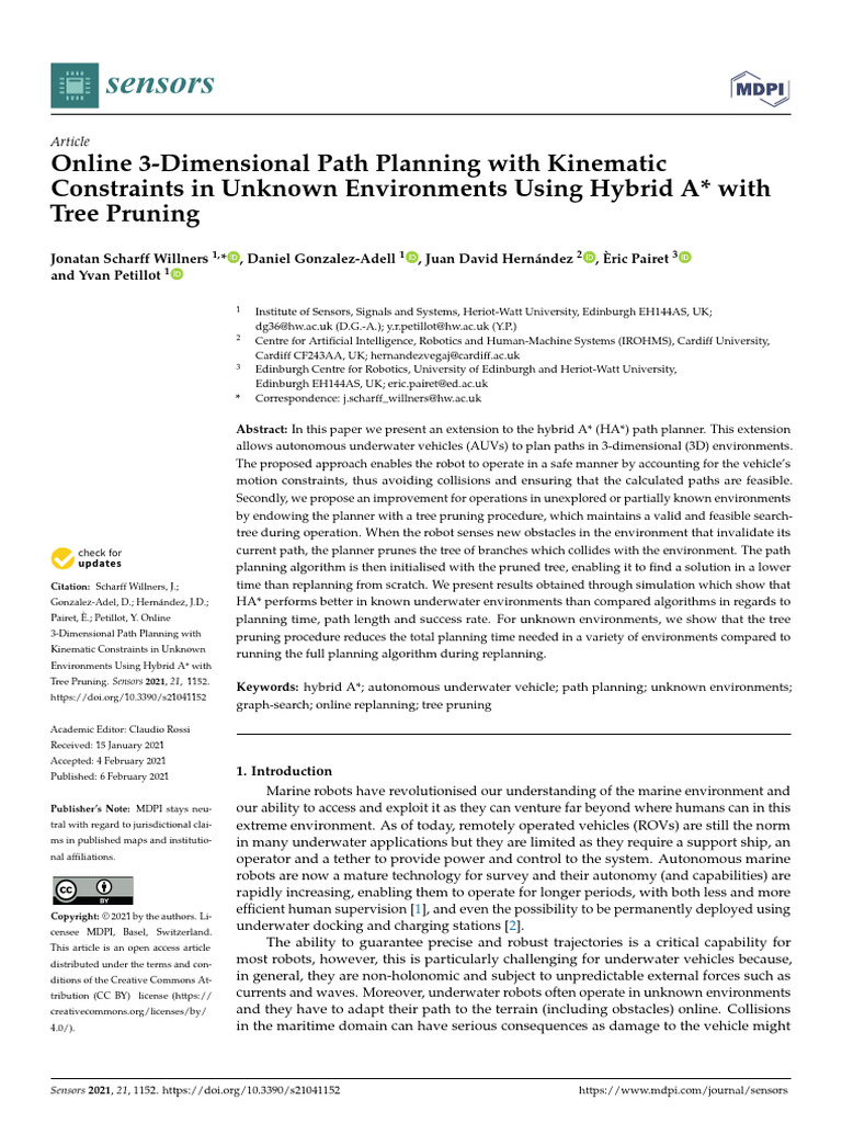 Autonomous_Path_Planning_Systems | PDF | Applied Mathematics