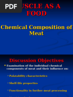 Chemical Composition and Structure of Meat | PDF | Connective Tissue ...
