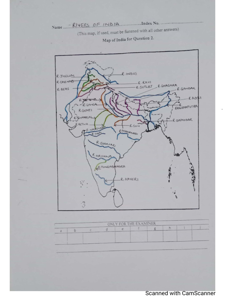 Icse Mapwork For Class X (2024-25) | PDF