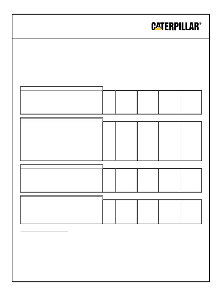 Data Sheet G3406 - 132ekw Contínuo | PDF | Engines | Engineering Tolerance