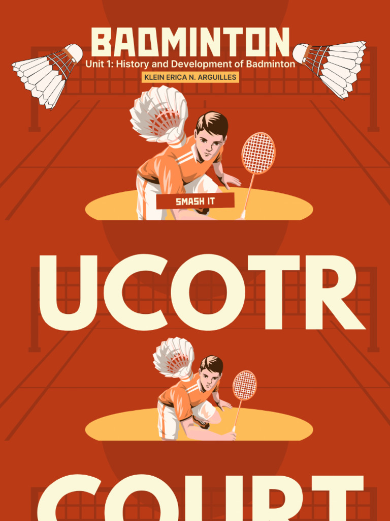 Unit 1 History and Development of Badminton | PDF