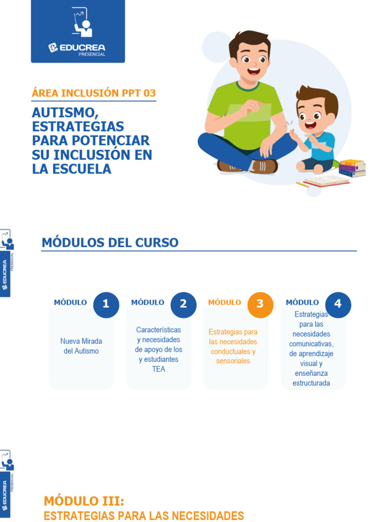 Estrategias de Inclusión para Estudiantes TEA | PDF | Autismo | Sentidos