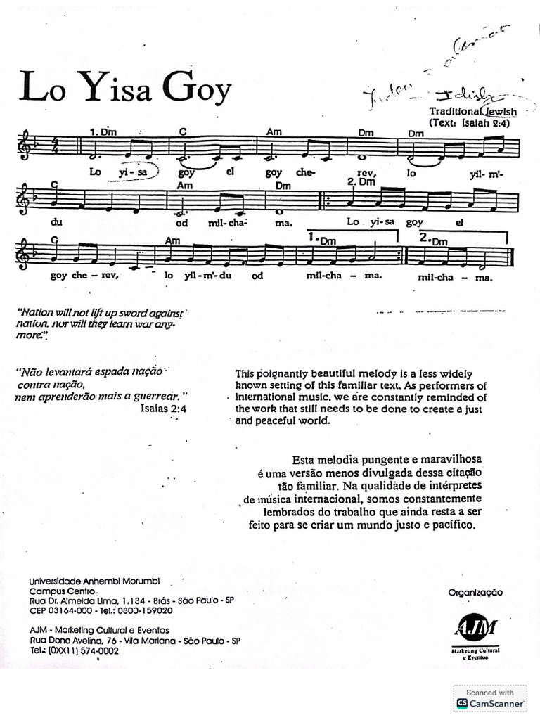 Lo Yisa Goy | PDF