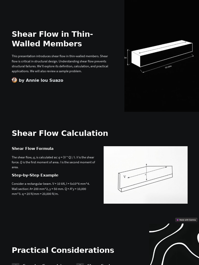 Shear-Flow-in-Thin-Walled-Members | PDF