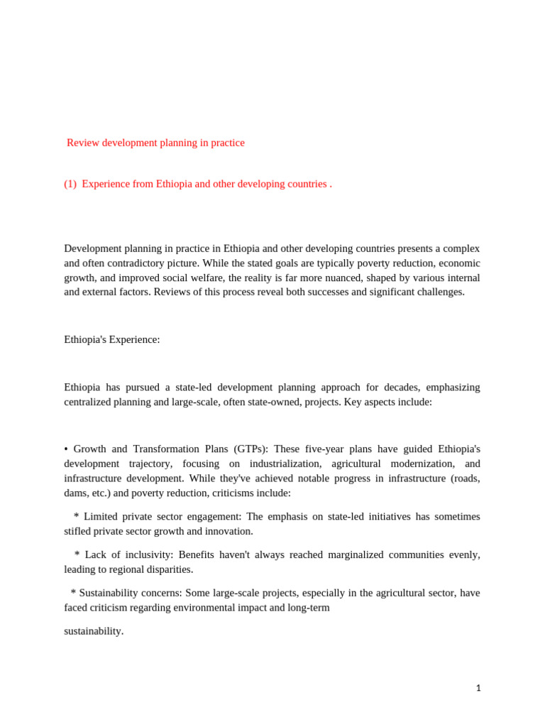 Planning CEP Assignment | PDF | Sustainability | Infrastructure