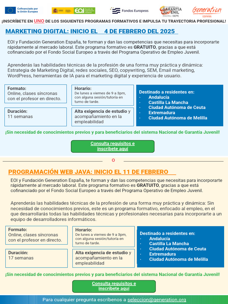SAE_ficha Mkt y Java_EOI_ H12025df | PDF | Informática