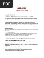 ORIF Ankle Fracture Rehab Protocol | PDF | Surgery | Anatomical Terms ...