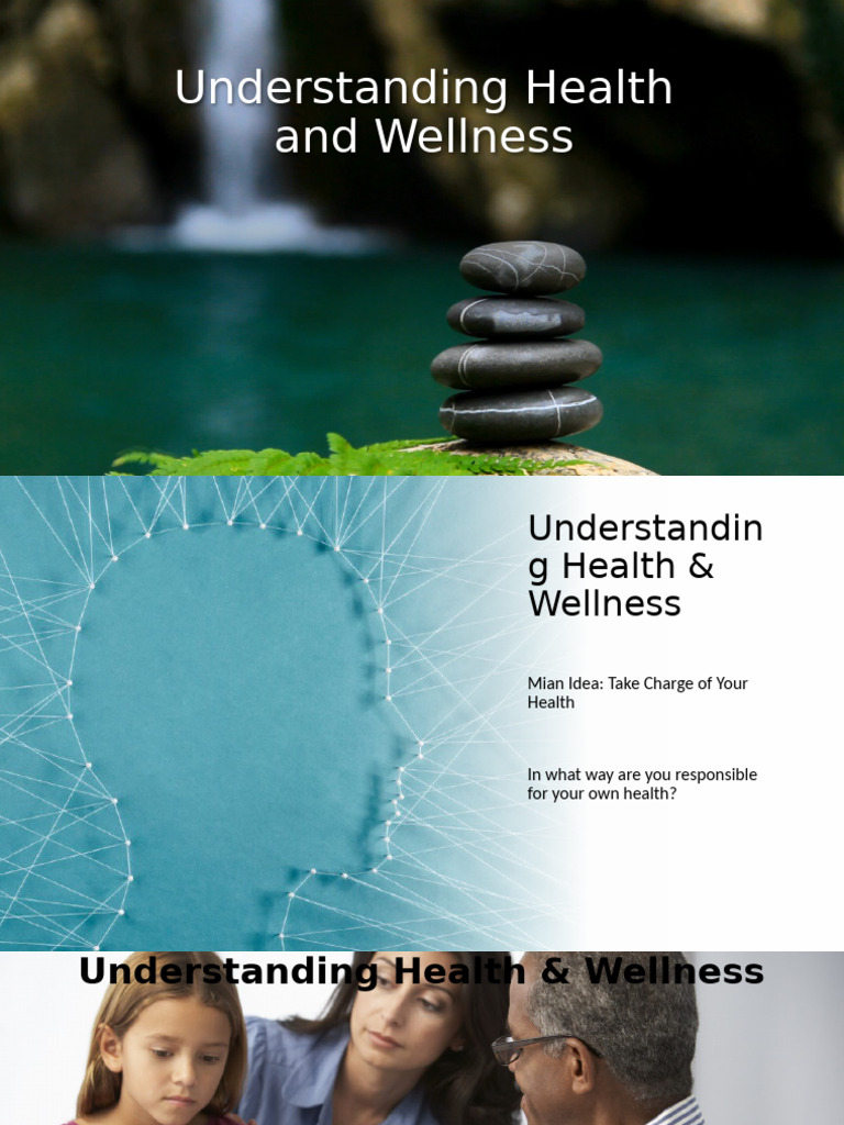 Understanding Health and Wellness | PDF