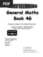 TeeJay Maths CfE Book 2a Answers To Revisit Review Revise Questions ...