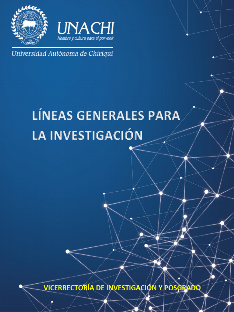 Líneas de Investigación UNACHI 2016 | PDF | Biodiversidad | Sustentabilidad