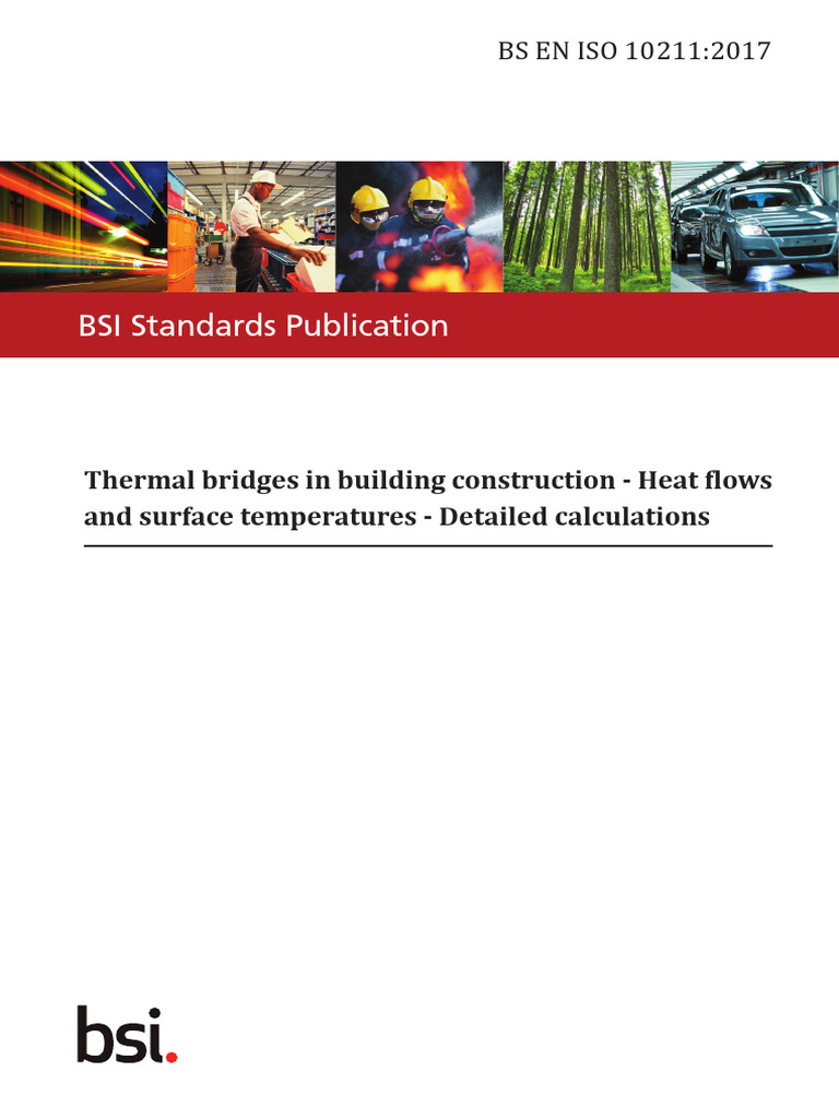 Bs en Iso 10211 Thermal Bridge Calculations | PDF | International Organization For ...