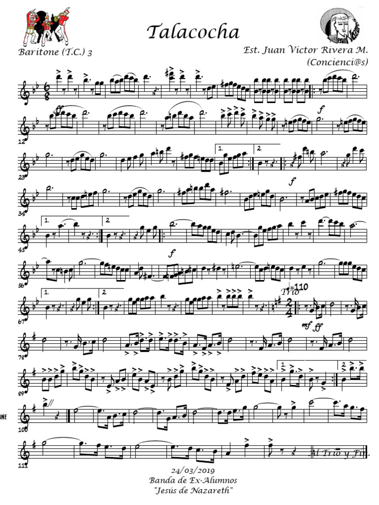 Talacocha - Baritono Iii - 012825 | PDF