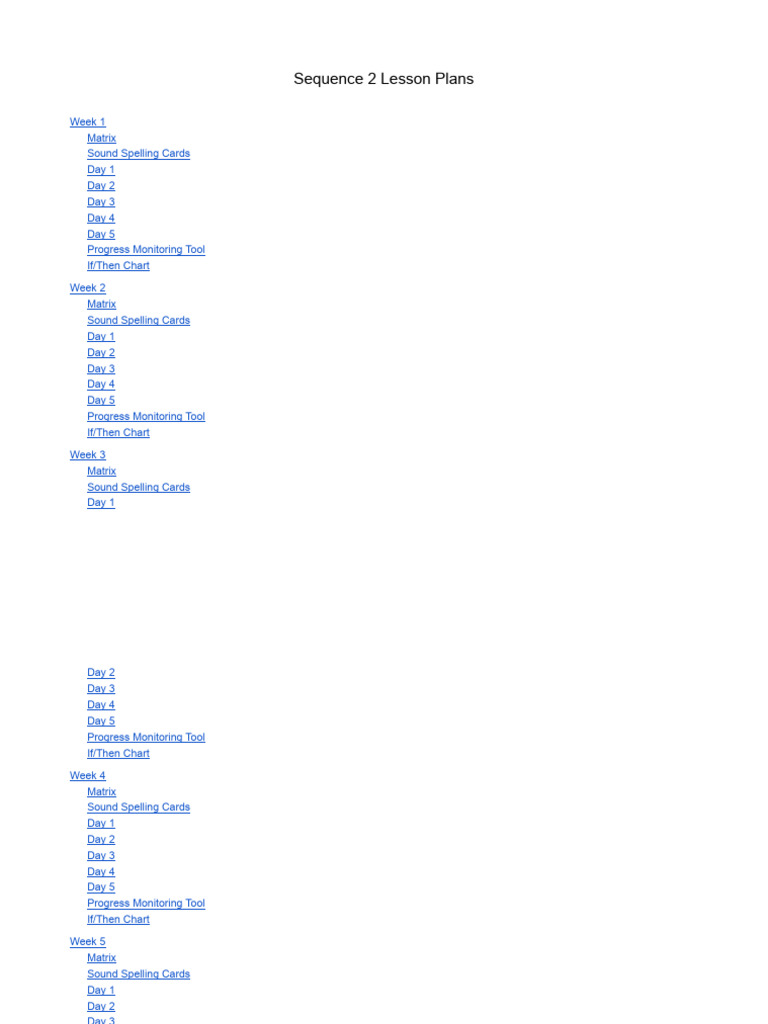 Sequence 2 Complete | PDF | Phonics | Writing