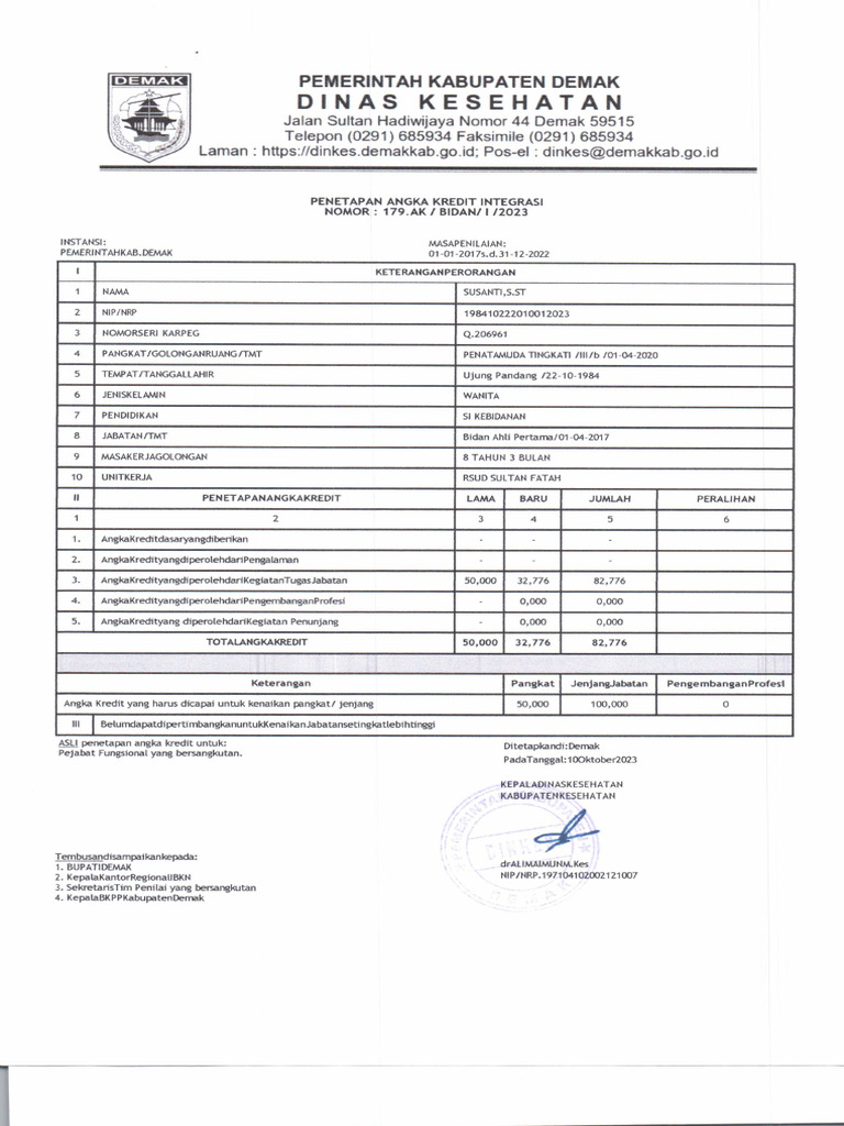 Pak Integrasi Susanti | PDF
