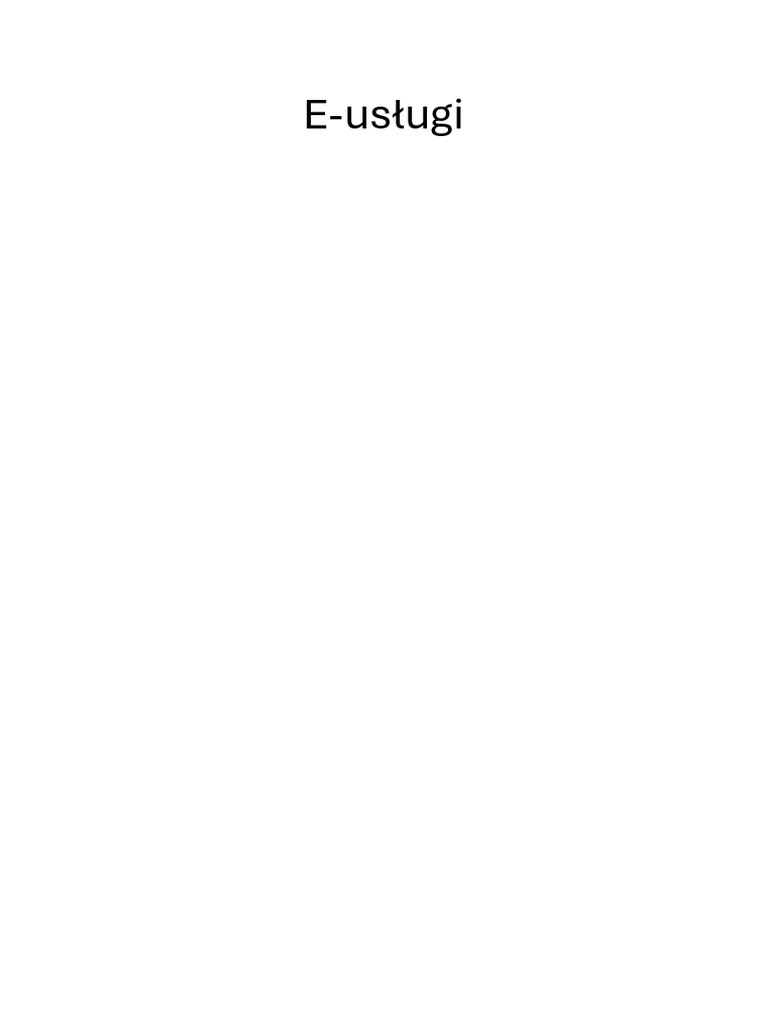 Word - 1A - Eusługi - Kopia | PDF