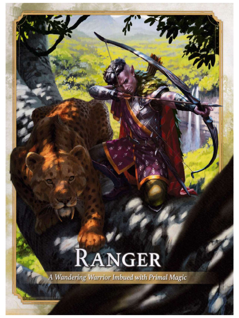 D&D Ranger 2024 | PDF