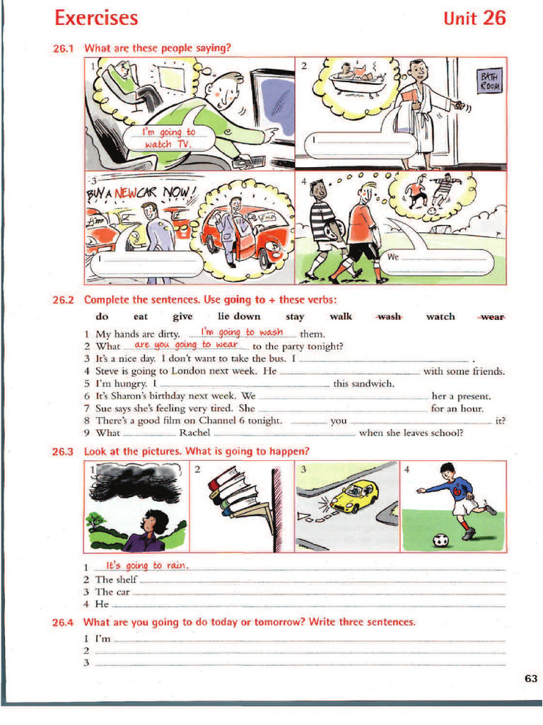 Going To Exercises | PDF