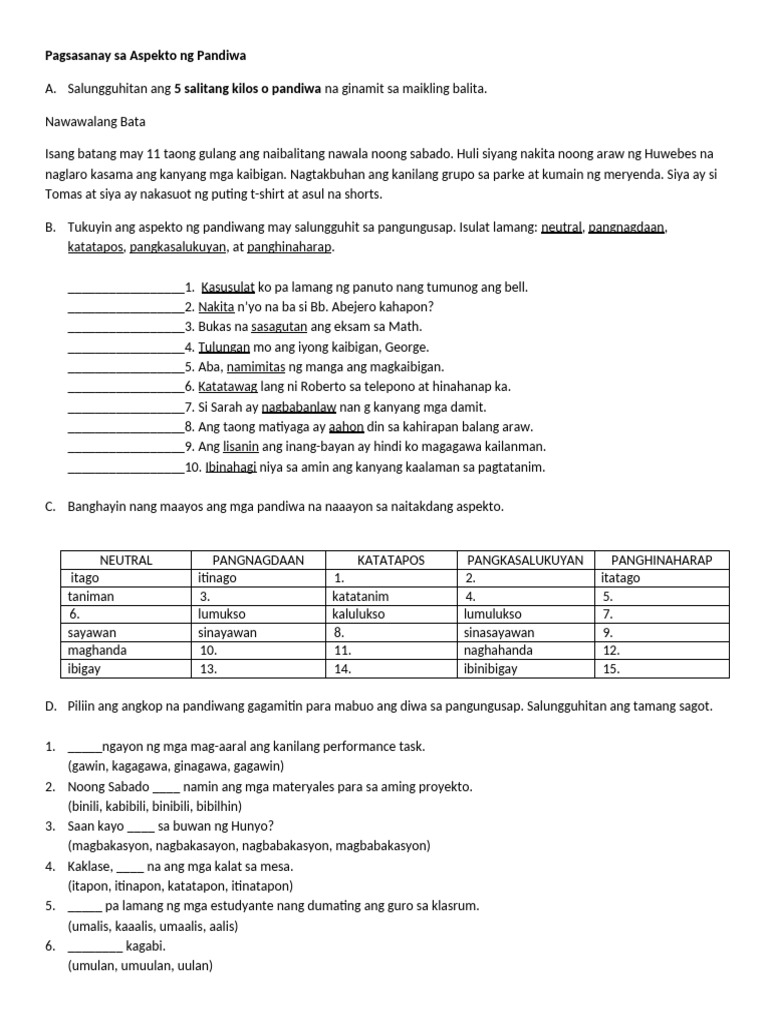 Filipino 3rd Q Lyka | PDF