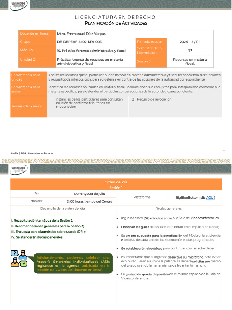 Planificación_S3-M19 | PDF | Enseñando | Maestros