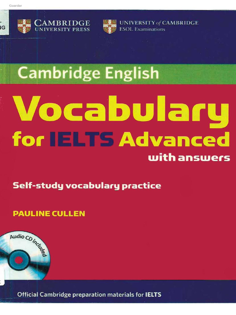Cambridge - Vocabulary for IELTS - Advanced1 | PDF