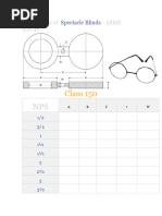 Spade and Spacer Dimensions Guide | PDF | Mechanical Engineering