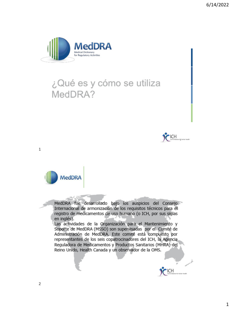 Como Se Usa MedDra | PDF | Influenza | Especialidades Medicas