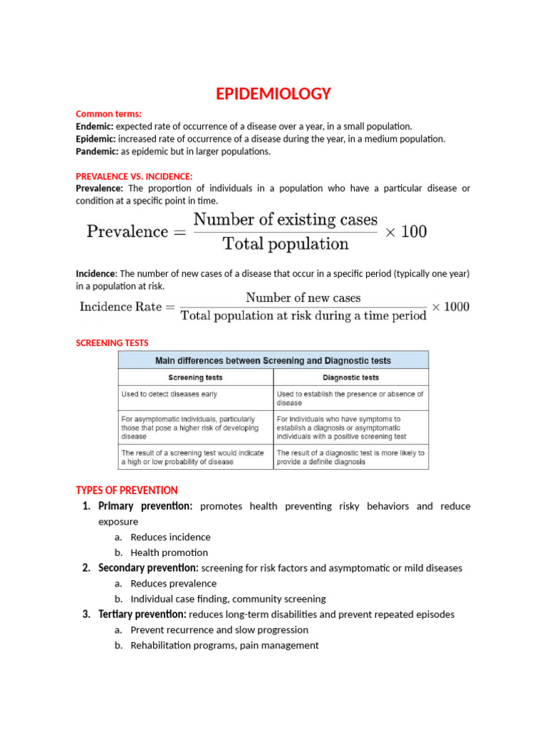 Biostatistics and Epidemiology | PDF | Receiver Operating Characteristic | Sensitivity And ...