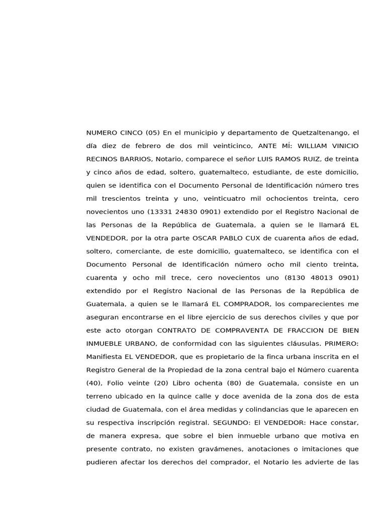 Numero Cinco | PDF | Guatemala