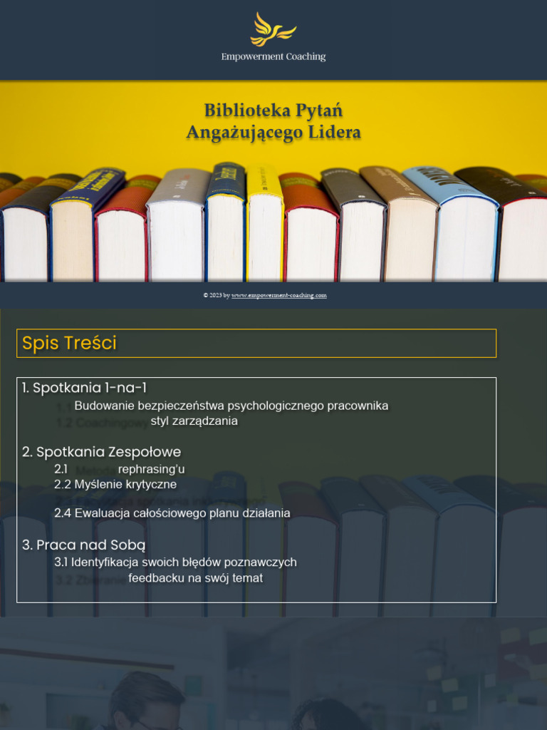 Bezplatny Ebook Pdf-Biblioteka Pytan Angazujacego Lidera-M-2023-03 | PDF