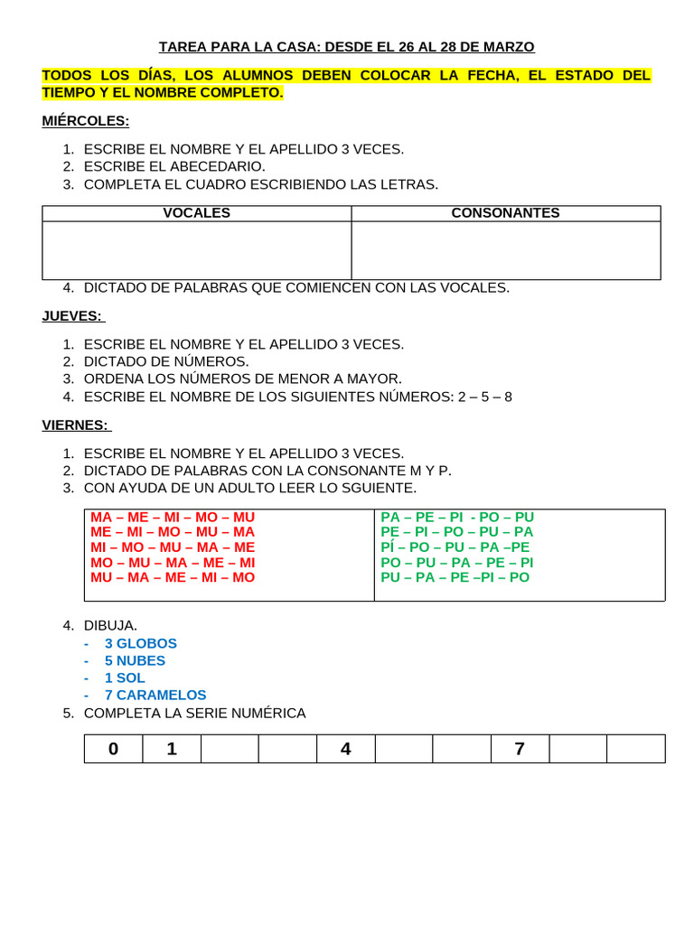 Tarea para La Casa 26.03 | PDF