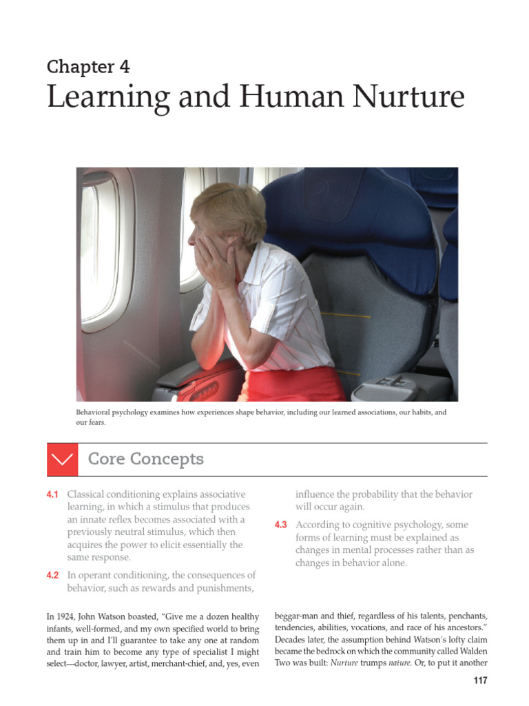 Chapter 4 | PDF | Classical Conditioning | Learning