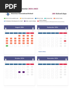 LBSS Purple Gold Calendar 2024-25 | PDF | Entertainment Events ...