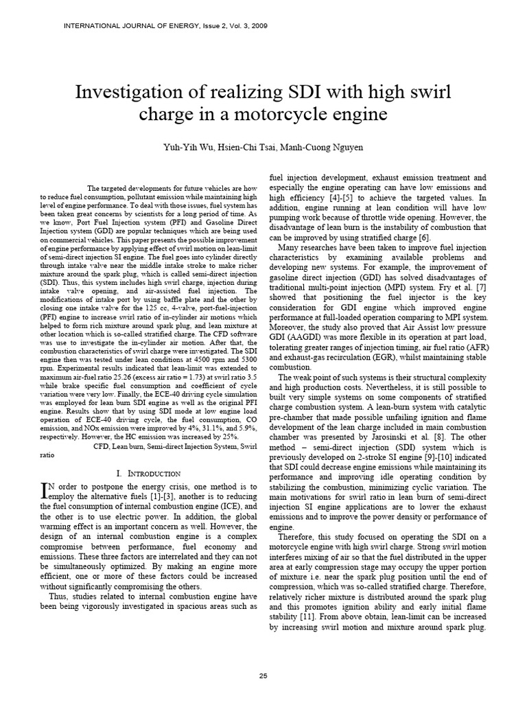 Swirl-Wu, Y_2009_Investigation of realizing SDI with high swirl charge ...