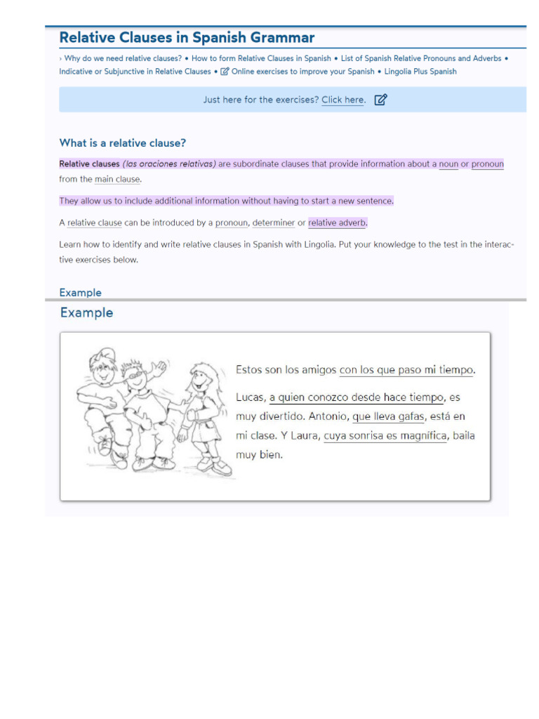 Relatives Clauses | PDF