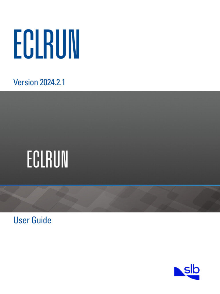 ECLRUN User Guide | PDF | Secure Shell | Command Line Interface