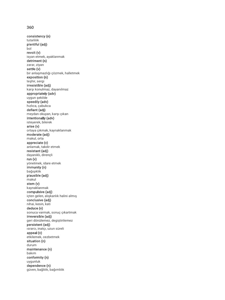 Words 8-360 | PDF
