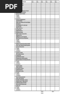 MRD Checklist for Medical Records | PDF