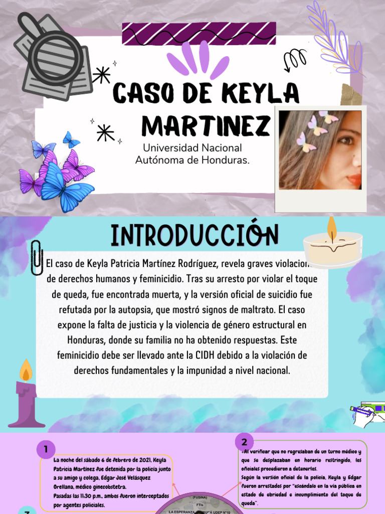 Feminicidio de Keyla Martínez en Honduras | PDF | Violación | Tortura