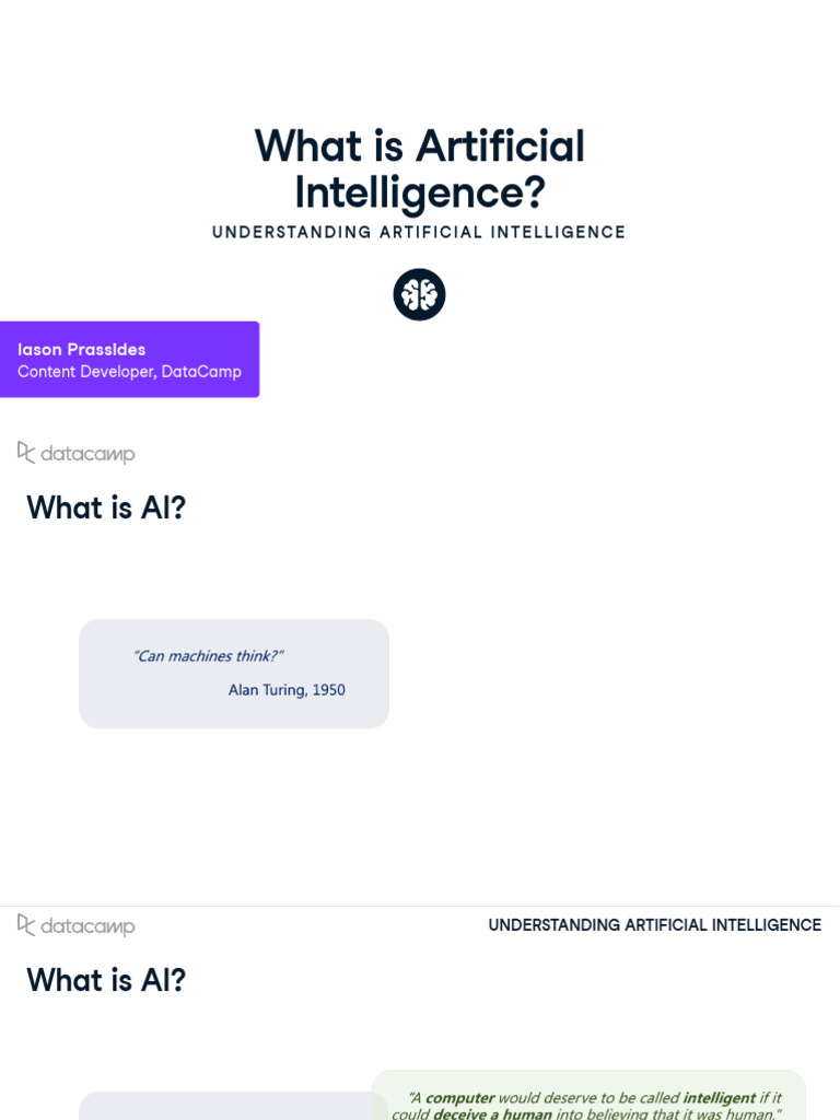 Understanding Artificial Intelligence_chapter1 | PDF | Artificial Intelligence | Intelligence ...