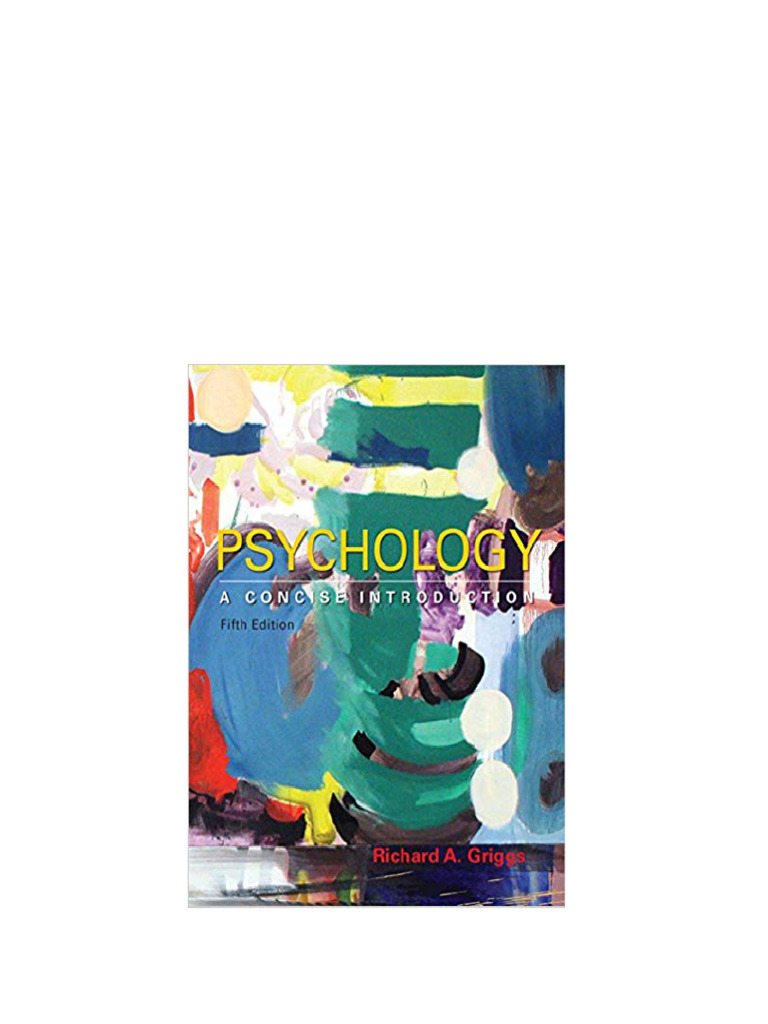 (Ebook PDF) Psychology: A Concise Introduction 5th Edition PDF Download ...