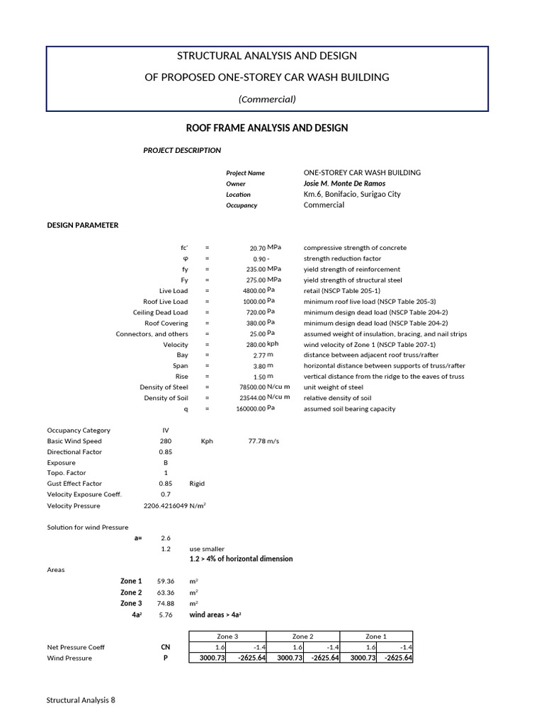 Structural Analysis - Boyet Res | PDF | Truss | Applied And Interdisciplinary Physics