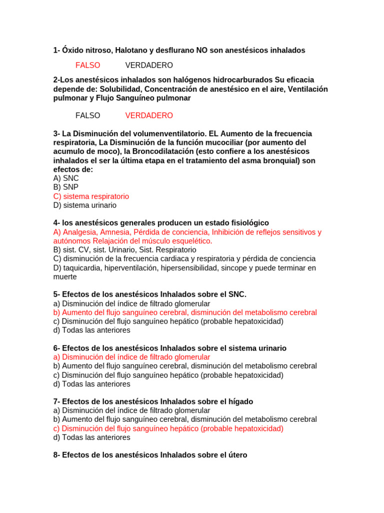 2eo Parcial Contestado 3A | PDF | Acetilcolina | Farmacología