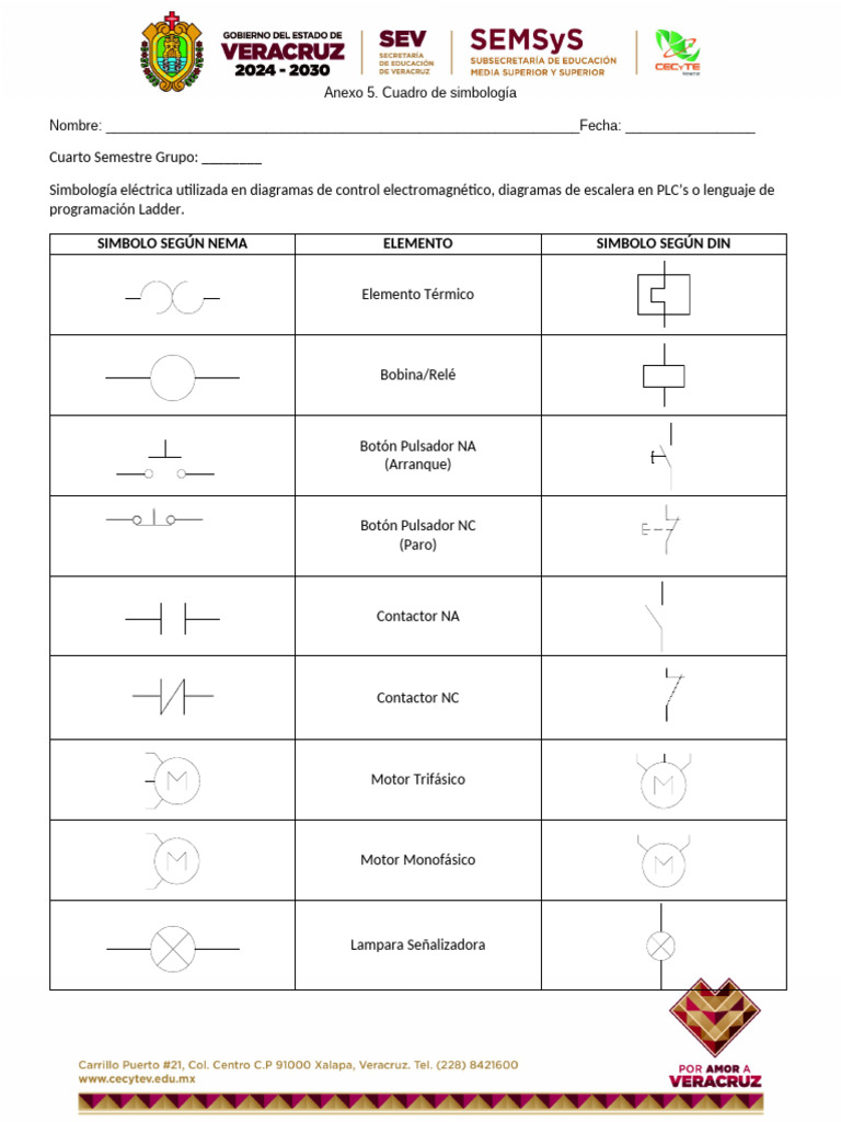 Anexo 5. Cuadro de Simbologia | PDF