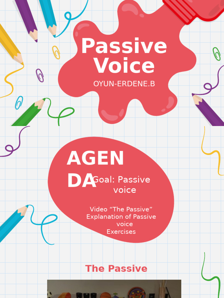 Passive Voice Grammar | PDF