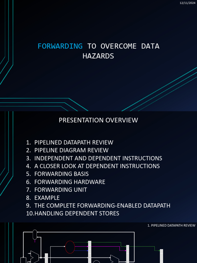 forwarding assignment | PDF | Central Processing Unit | Computer Architecture