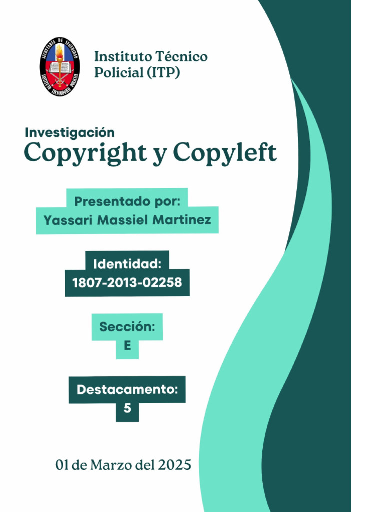 Copyright y Copyleft | PDF | Derechos de autor | Software
